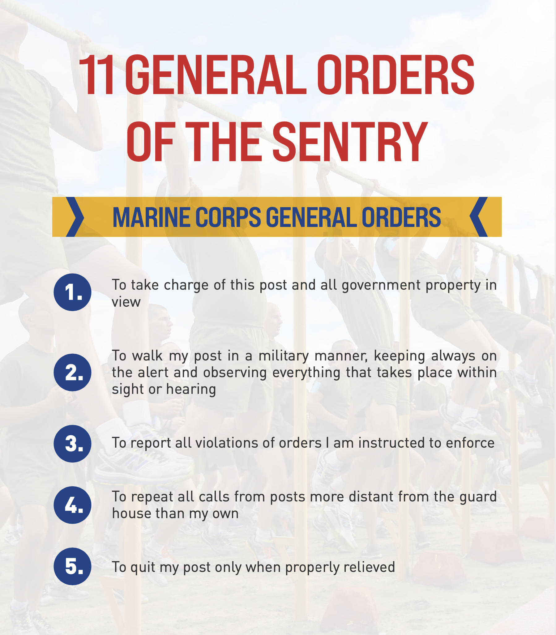 Marine Corps Knowledge | What Should You Know Before Boot Camp? - For ...